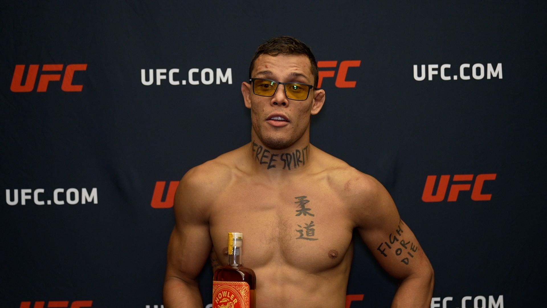 Caio Borralho Post-Fight Interview | UFC Fight Night: Dos Anjos vs ...