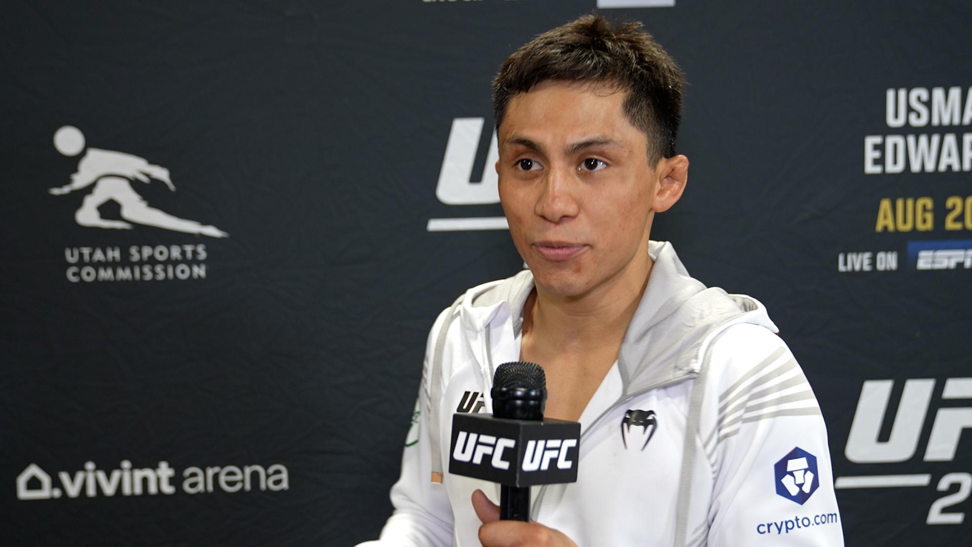 Victor Altamirano Post-Fight Interview | UFC 278: Usman vs Edwards 2 | UFC