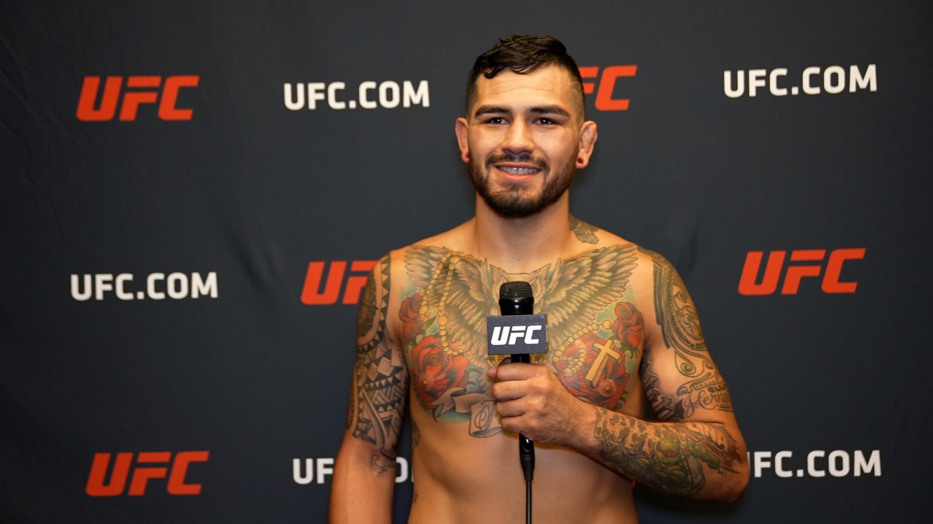 Anthony Hernandez Post-Fight Interview | UFC Fight Night: Sandhagen vs ...