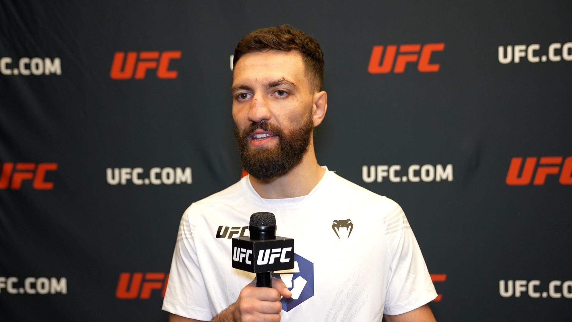 Javid Basharat Post-Fight Interview | UFC Fight Night: Sandhagen vs ...