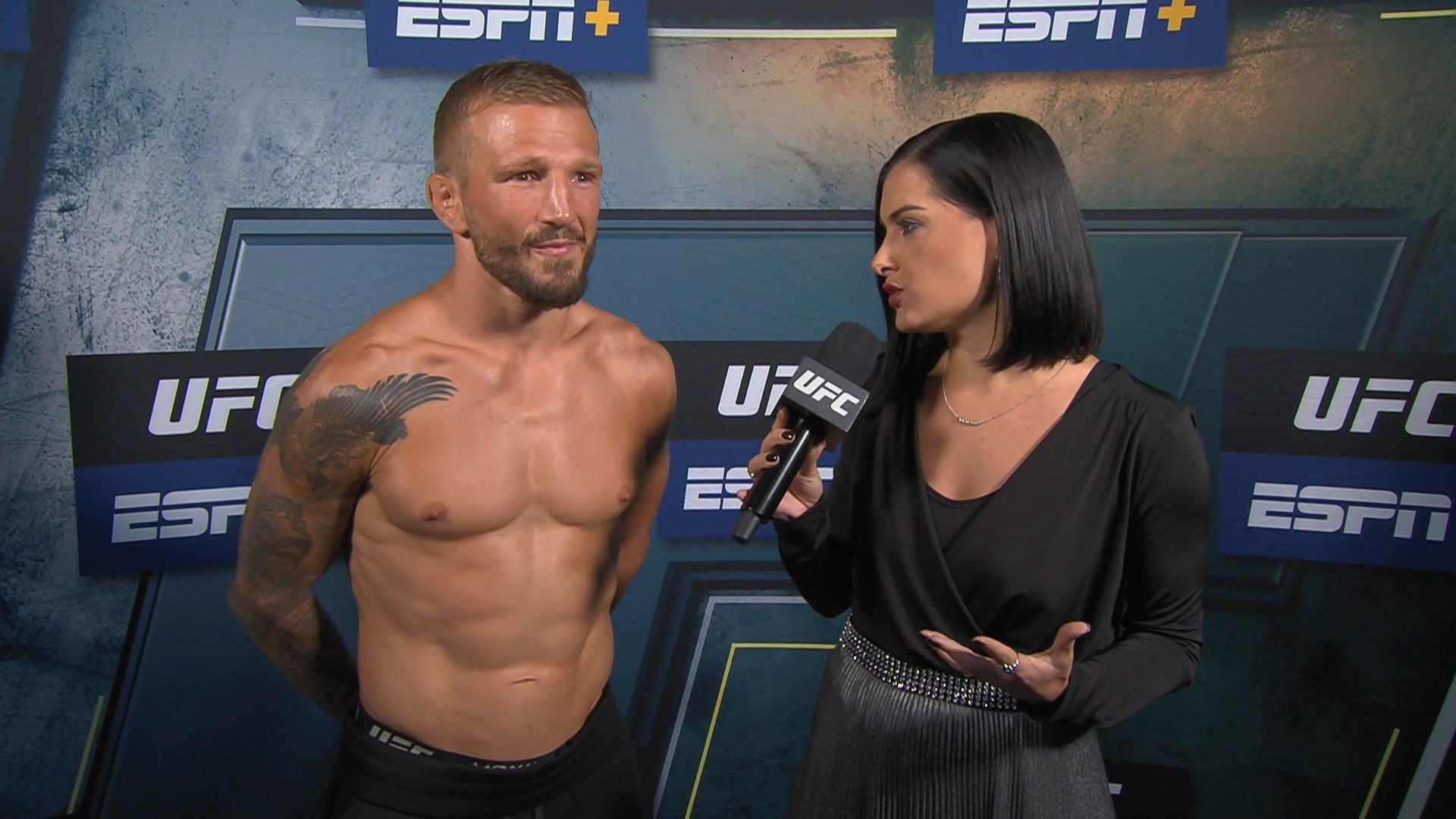 Megan Olivi Talks With TJ Dillashaw | UFC 280 | UFC