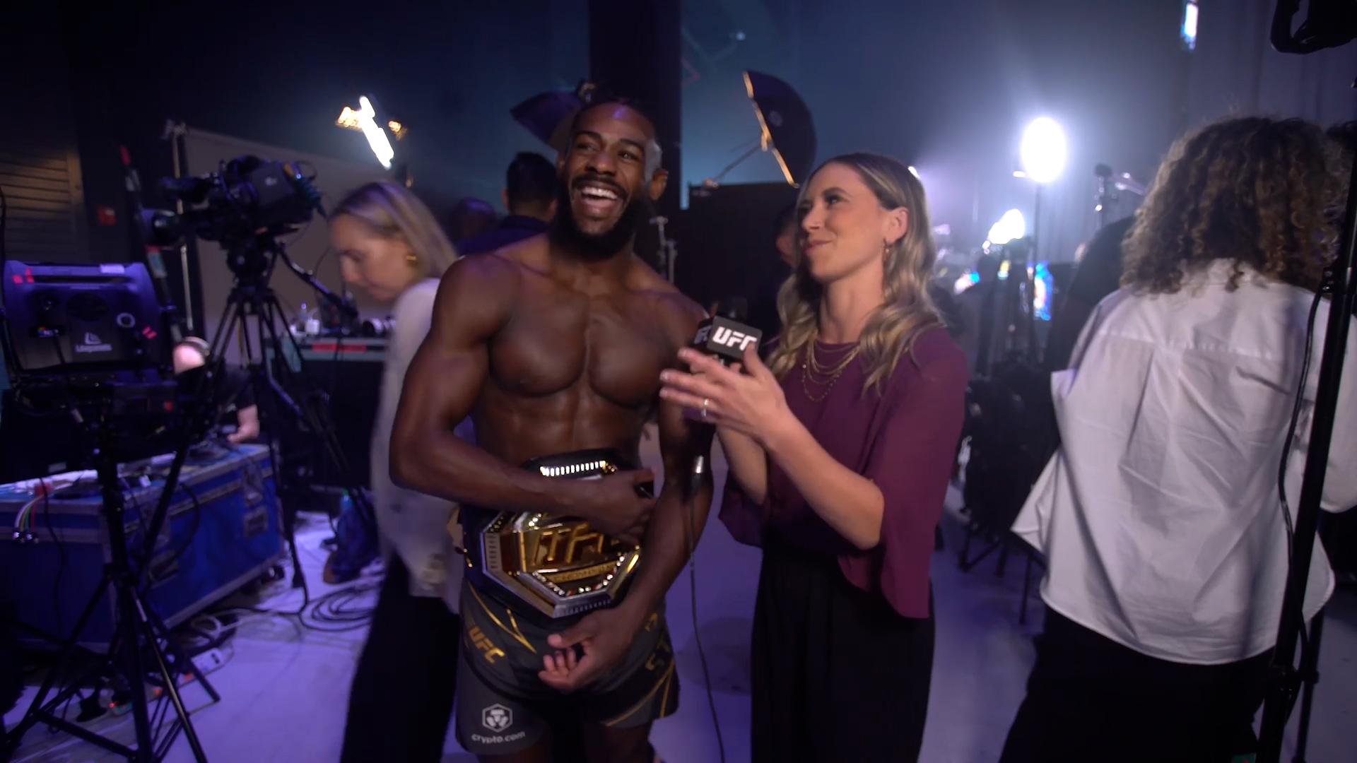 Aljamain Sterling Backstage Interview | UFC 280 | UFC