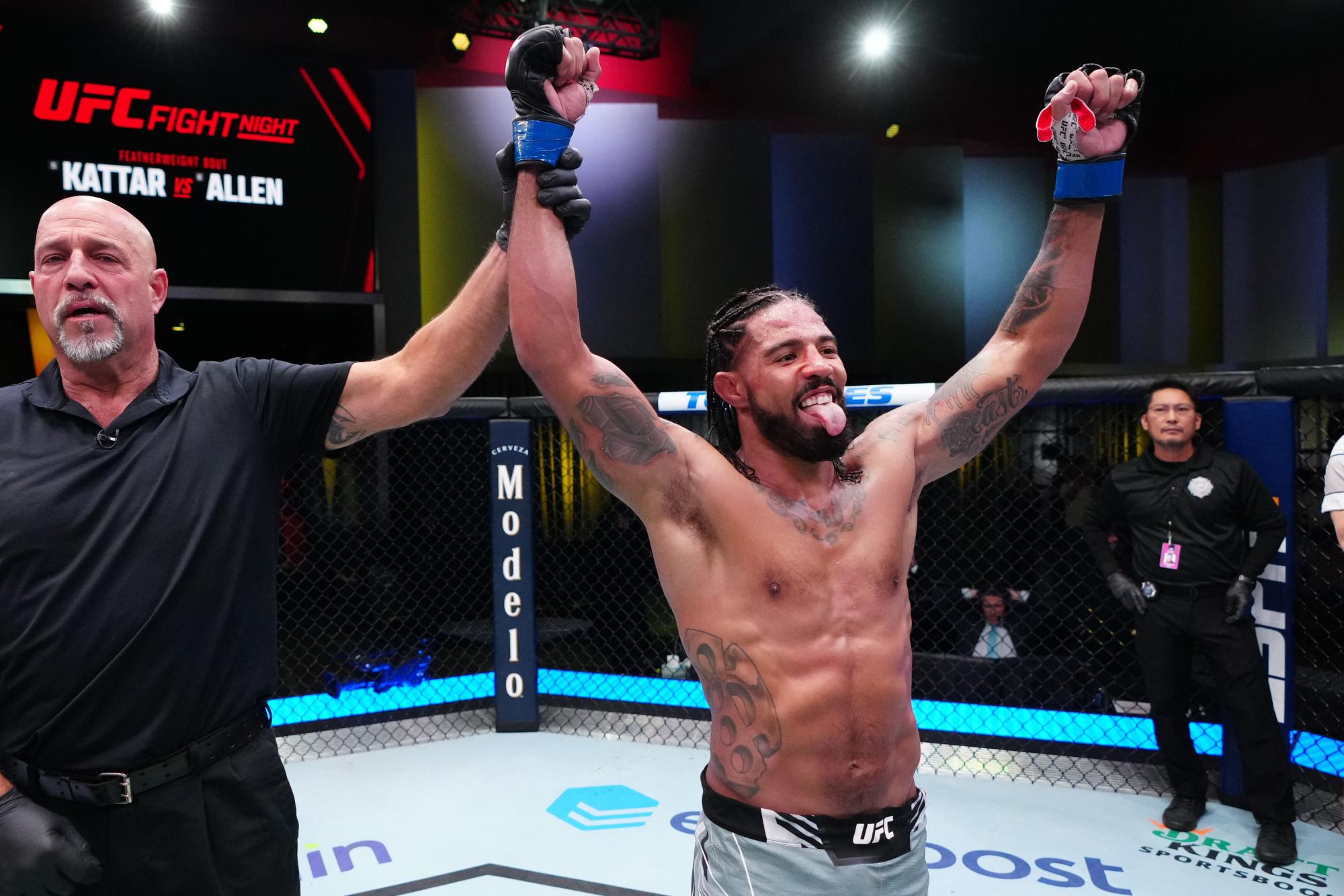 Max Griffin Octagon Interview | UFC Fight Night: Kattar vs Allen | UFC