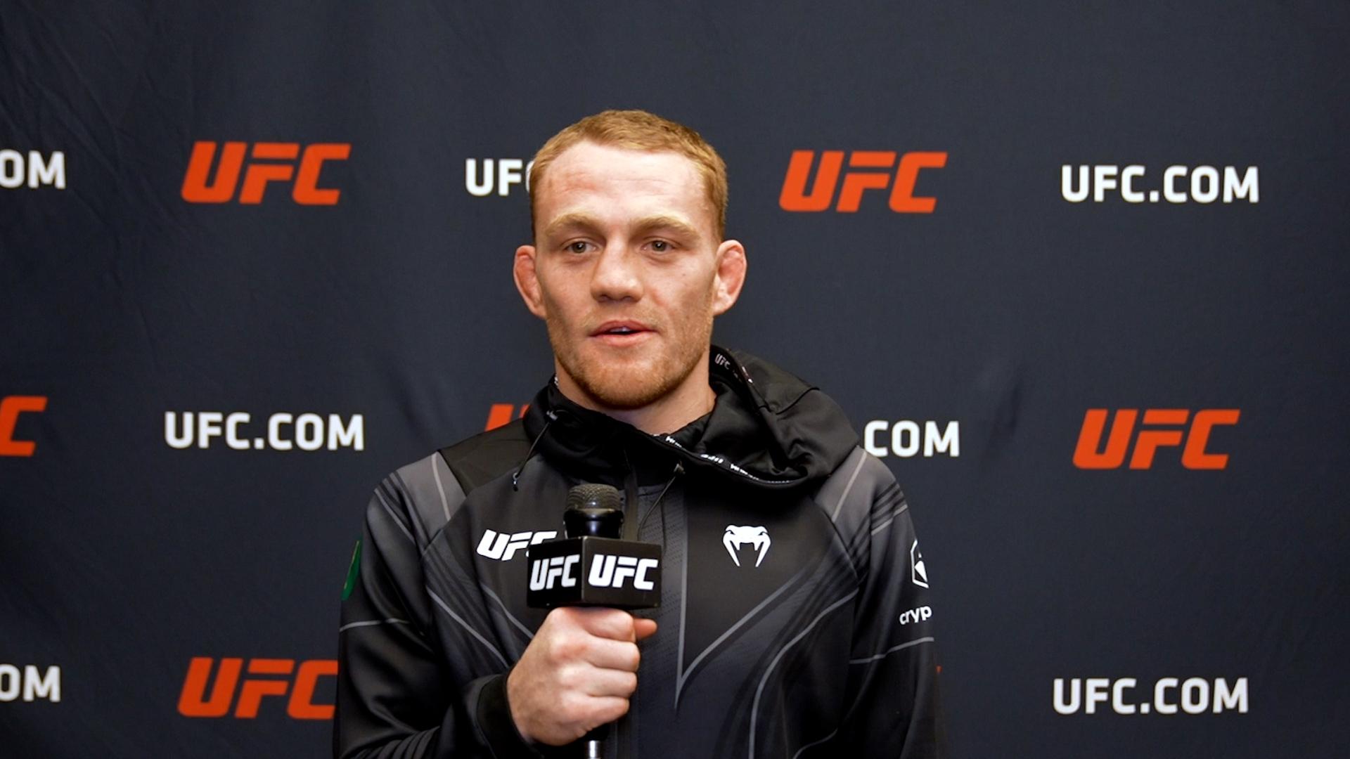 Jack Della Maddalena Post-Fight Interview | UFC Fight Night: Nzechukwu ...