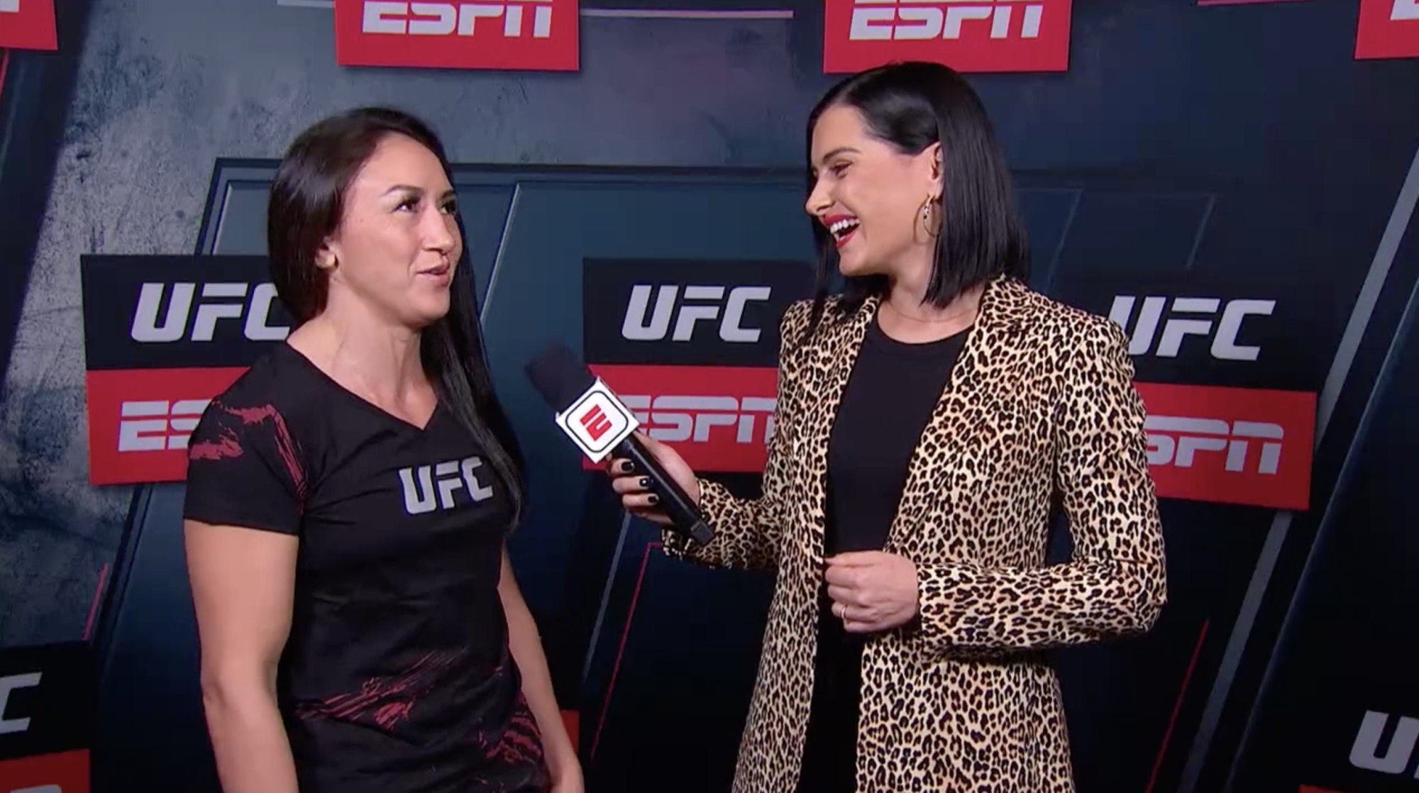 Megan Olivi Talks With Carla Esparza | UFC 281 | UFC