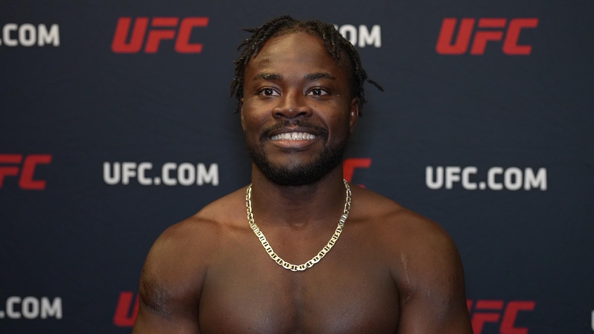 Abdul Razak Alhassan Post-Fight Interview | UFC Fight Night: Strickland ...