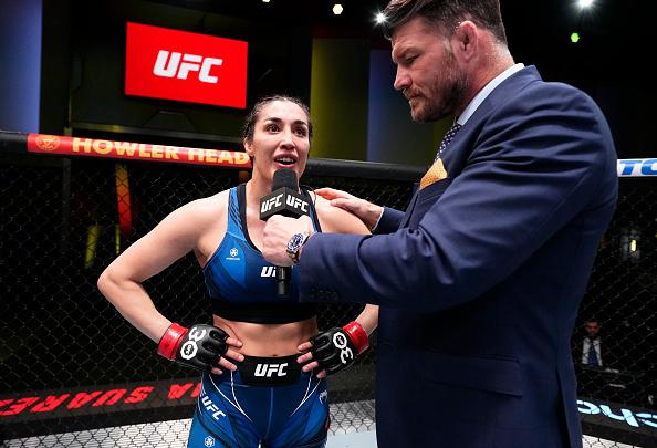 Tatiana Suarez Octagon Interview | UFC Fight Night: Muniz vs Allen | UFC