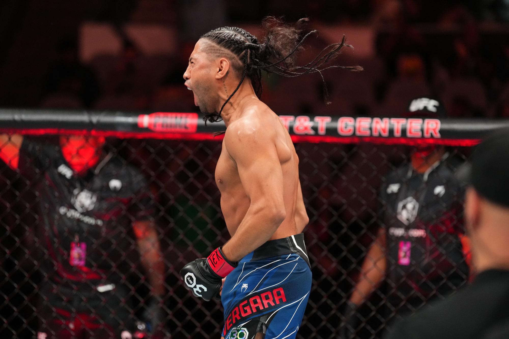 CJ Vergara Octagon Interview | UFC Fight Night: Vera vs Sandhagen | UFC