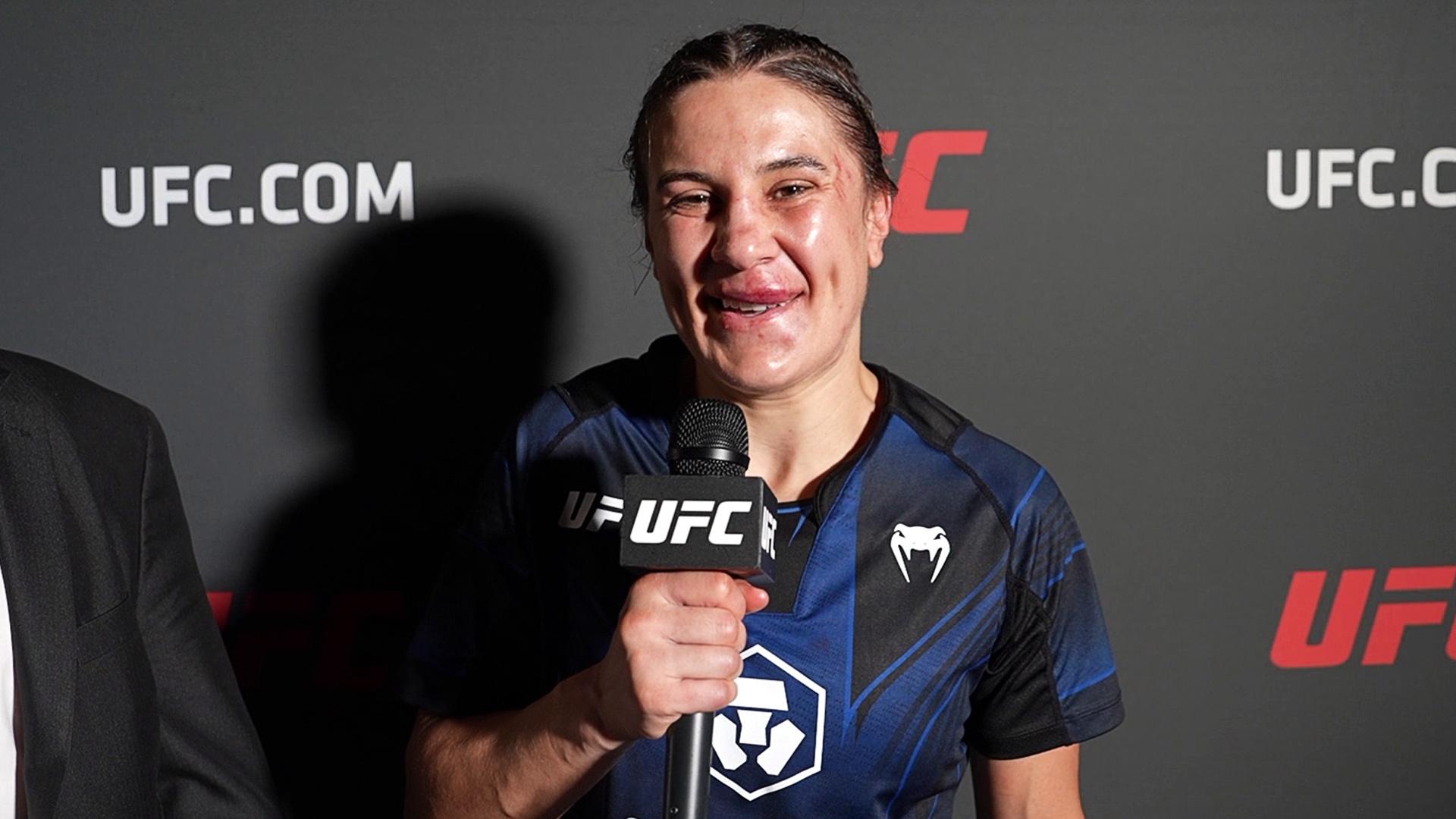 Jennifer Maia Post-Fight Interview | UFC 286 | UFC