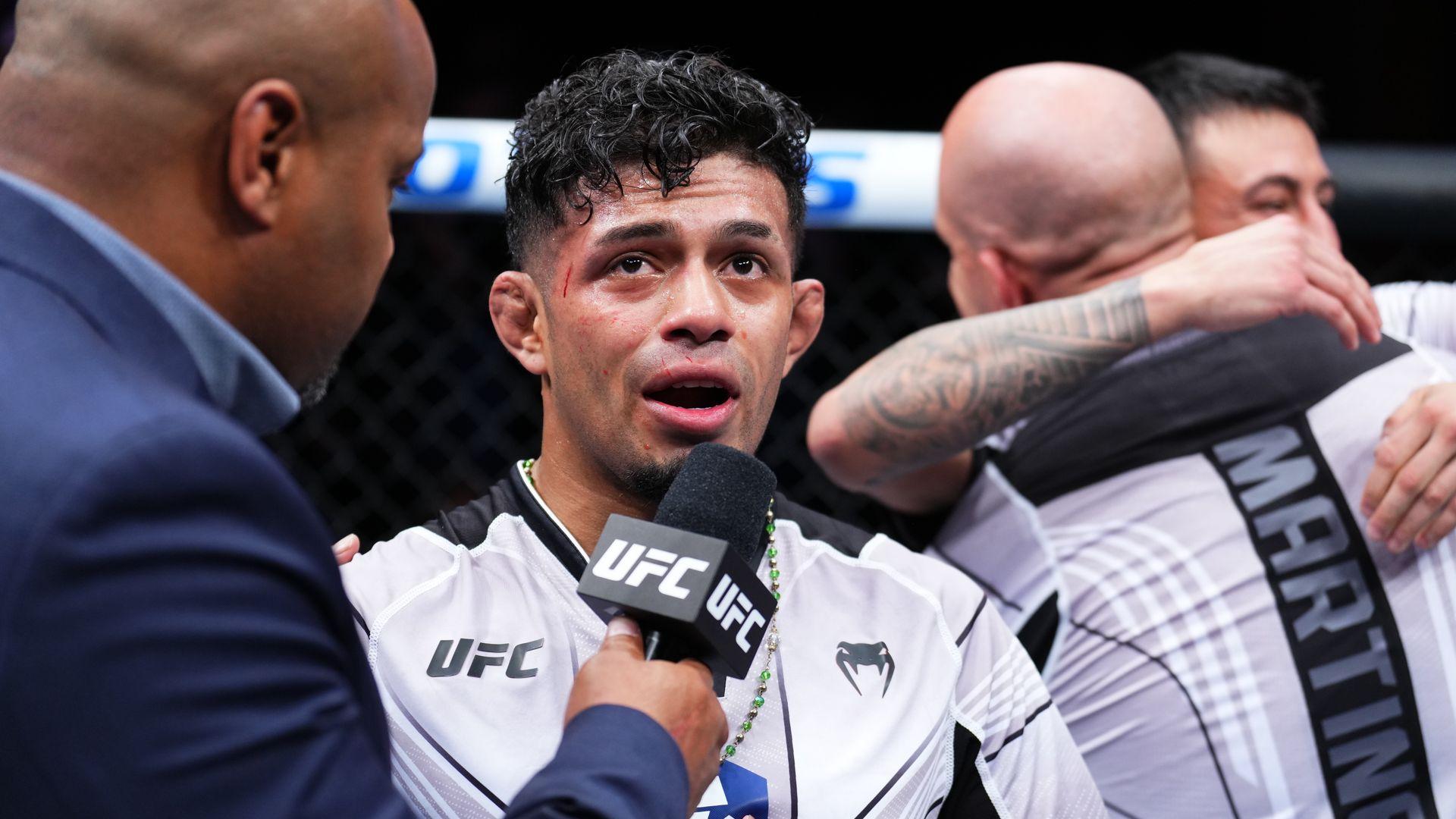 Jonathan Martinez Octagon Interview | UFC Fight Night: Yan vs ...