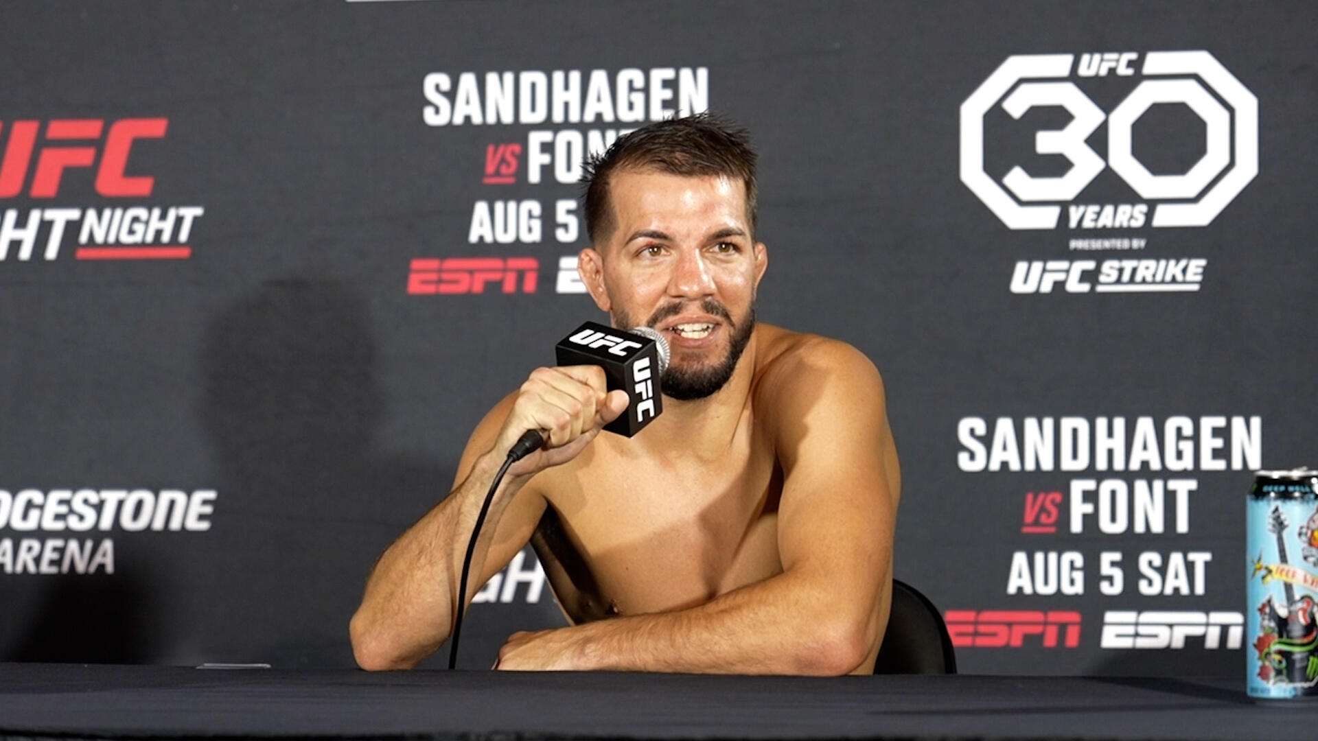 Cody Durden Post-Fight Interview | UFC Fight Night: Sandhagen vs Font | UFC