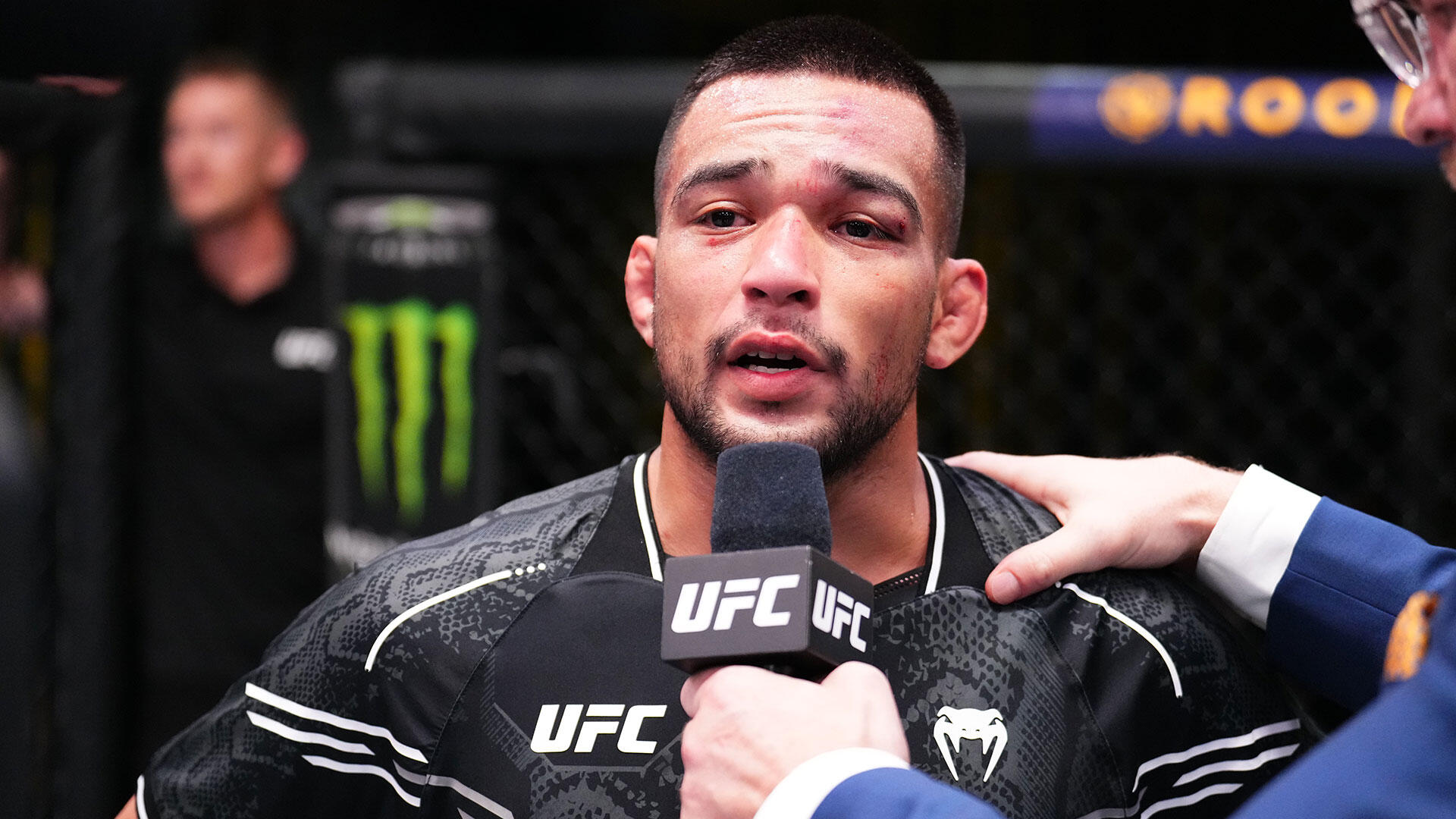 Christian Rodriguez Octagon Interview | UFC Fight Night: Yusuff vs ...