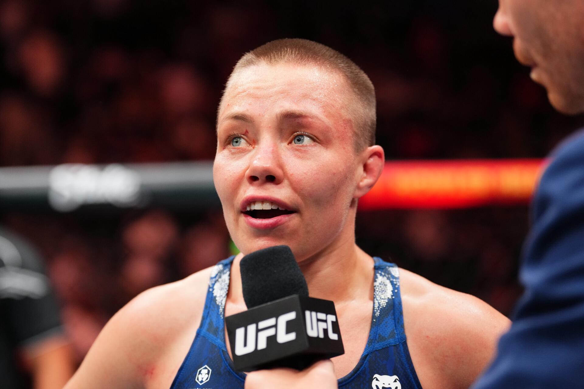 Rose Namajunas Octagon Interview Ufc Denver Ufc