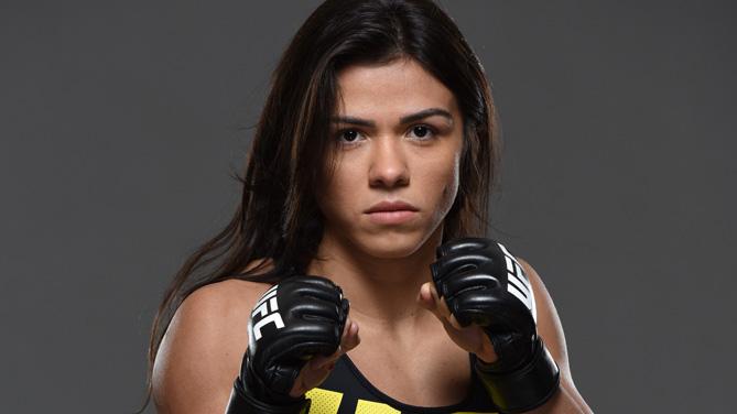 UFC 190: Claudia Gadelha Backstage Interview | UFC