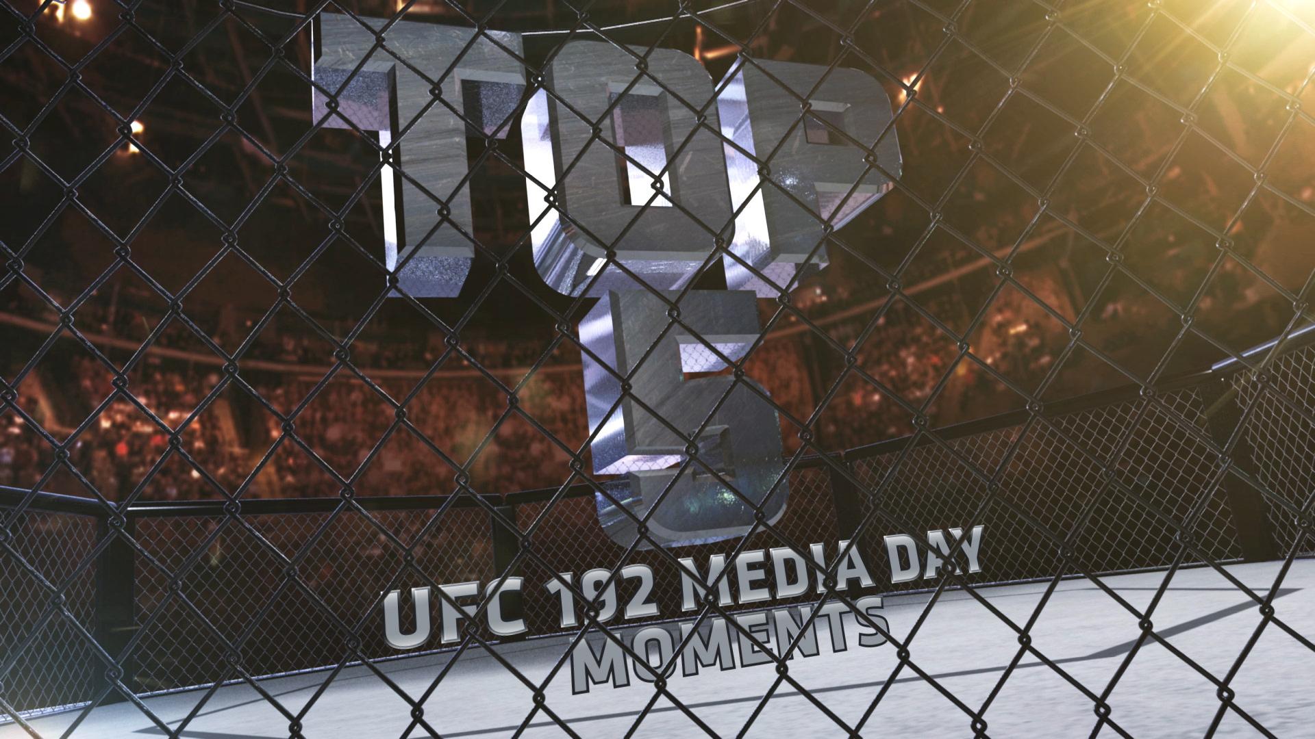 UFC 192 Top 5 Media Day Moments | UFC