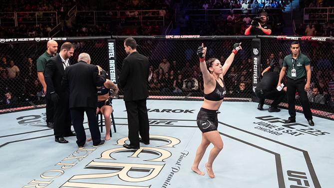 UFC 224: Mackenzie Dern Octagon Interview | UFC