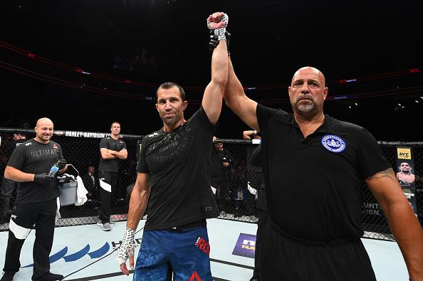Fight Night Pittsburgh: Luke Rockhold Octagon Interview | UFC