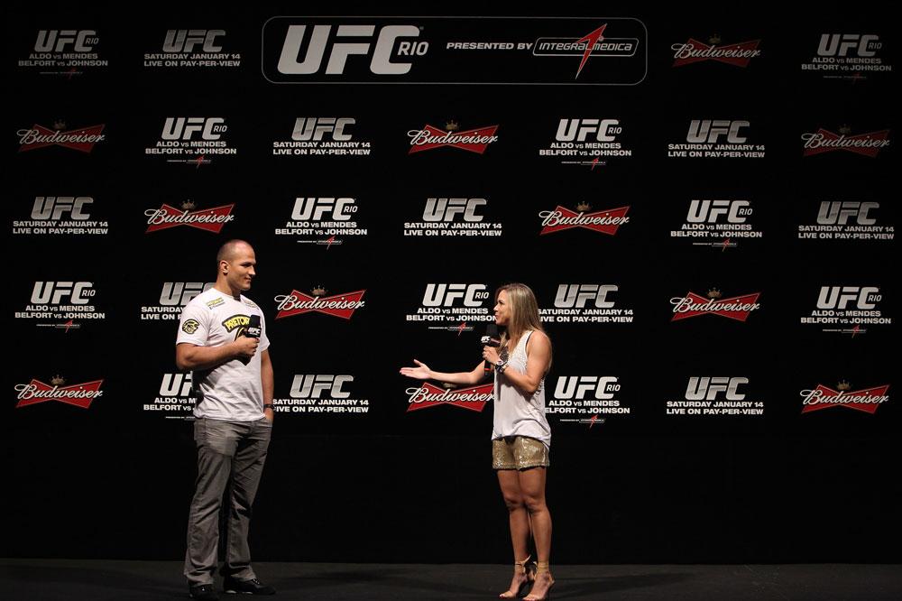 UFC RIO: Q and A with Junior Dos Santos | UFC