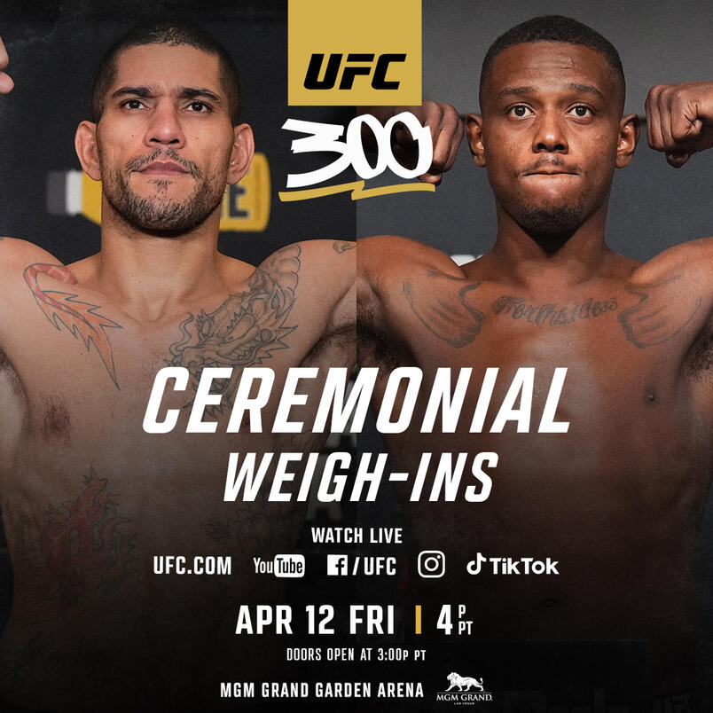 UFC 300: Pereira vs Hill Fan Event Schedule | UFC